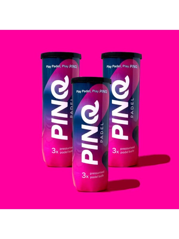 Pinq Padel Žoge – Premium rožnate žoge za padel | Loparji.si